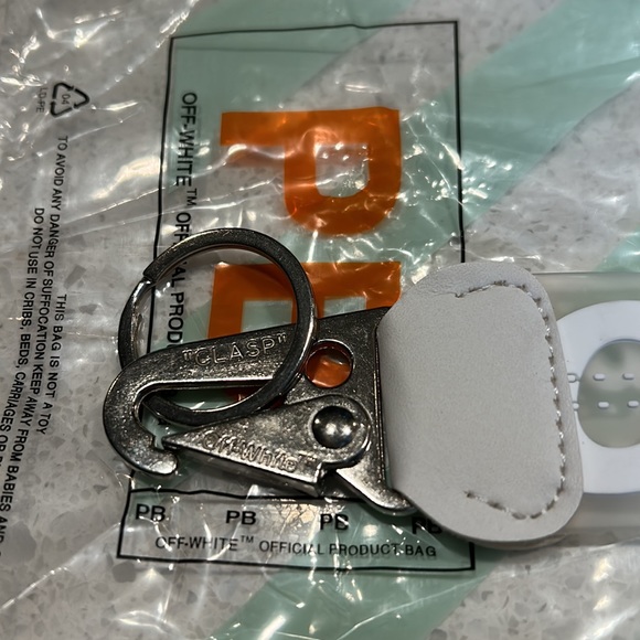 Off-White | Accessories | Offwhite Industrial Keychain Rubber | Poshmark